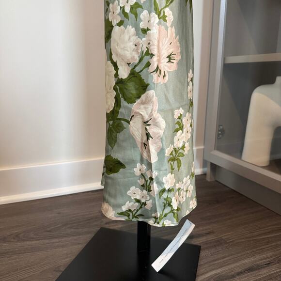Reformation | Dresses | Reformation Anaiis Silk Maxi Dress New Tarragon ...